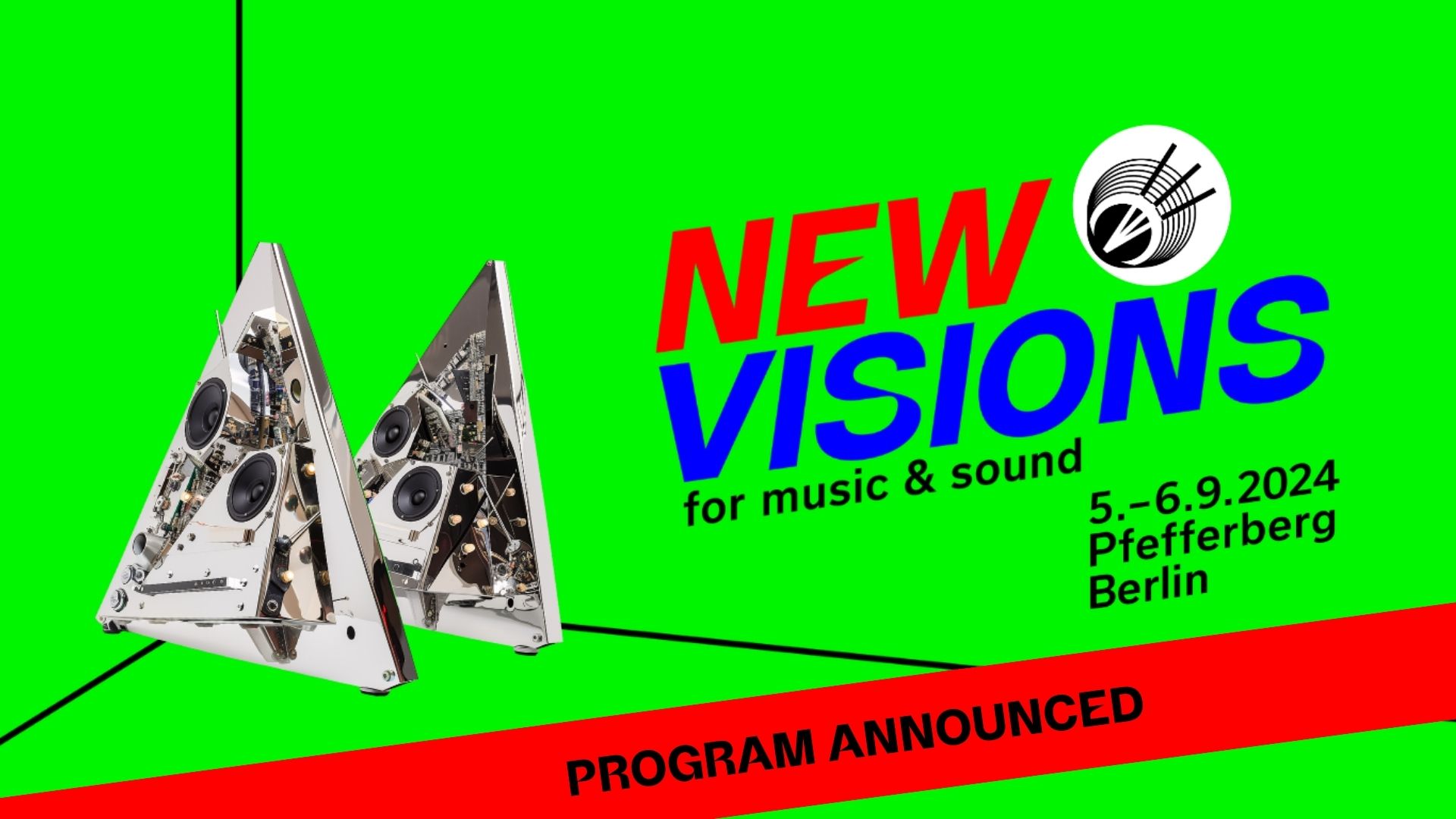 Programm für NEW VISIONS For Music & Sound 2024 - MusicTech Germany